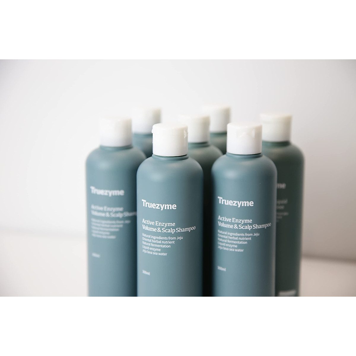 truezyme Active Enzyme Volume & Scalp Shampoo 300ml I 10.14 fl.oz. I Korean Premium Scalp care with Fermented Botanical Extract | No Chemicals or Toxins