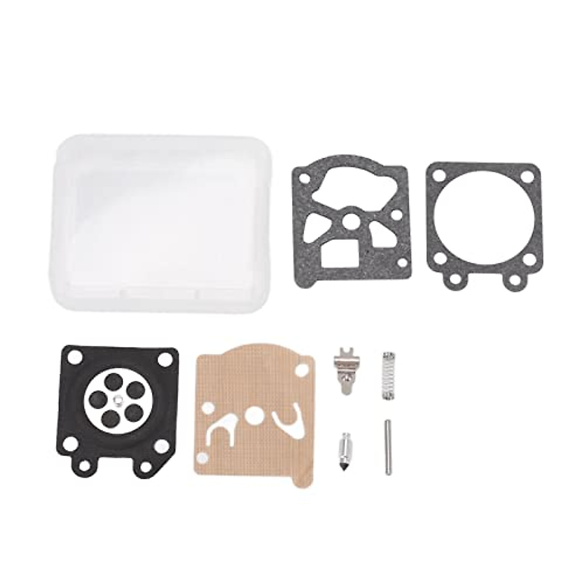 Carburetor Carb Repair Kit, Chainsaw Gasket Replacement Accessories Rebuild Kit Replaces for Walbro K11 Wat for 024 MS240 026 MS260 Garden