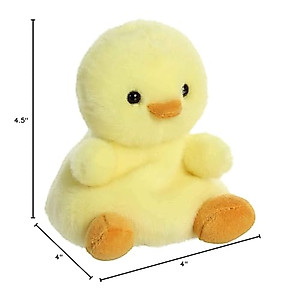 Aurora® Adorable Palm Pals™ Betsy Chick™ Stuffed Animal - Pocket-Sized Play - Collectable Fun - Yellow 5 Inches