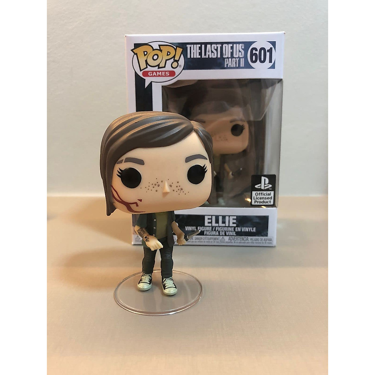 Funko Pop! Games: The Last of Us Part II - Ellie, Multicolor, 3.75 inches