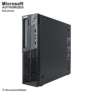 lenovo ThinkCentre M92p High Performance Small Factor Form Business Desktop Computer, Intel Core i5-3470 3.2GHz, 8GB DDR3 RAM, 500GB HDD, DVD, Windows 10 Professional (Renewed)