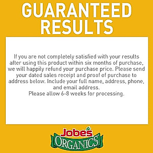 Jobe’s Organics Granular Fertilizer, Organic Fertilizer for Palm Trees and Plants, 4 lbs Bag