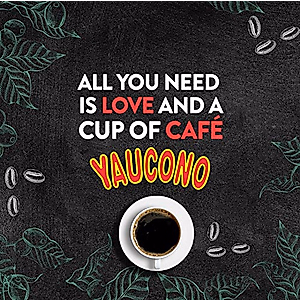 Yaucono Ground Coffee, Arabica, Medium Roast, Puerto Rico, 10 Ounce Can (Pack of 1)