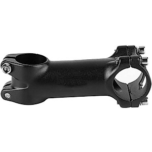 ZECHAO Adjustable Bike Stem,Bike Alunimium Alloy Handlebar Stem 31.8mm for Most Bike, Road Bike, Mountain, BMX, Cycling Bike Stem (Color : Black, Size : 31.8 * 60mm)