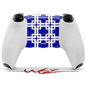 WraptorSkinz Skin Wrap compatible with Sony PS5 DualSense Controller Boxed Royal Blue (CONTROLLER NOT INCLUDED)