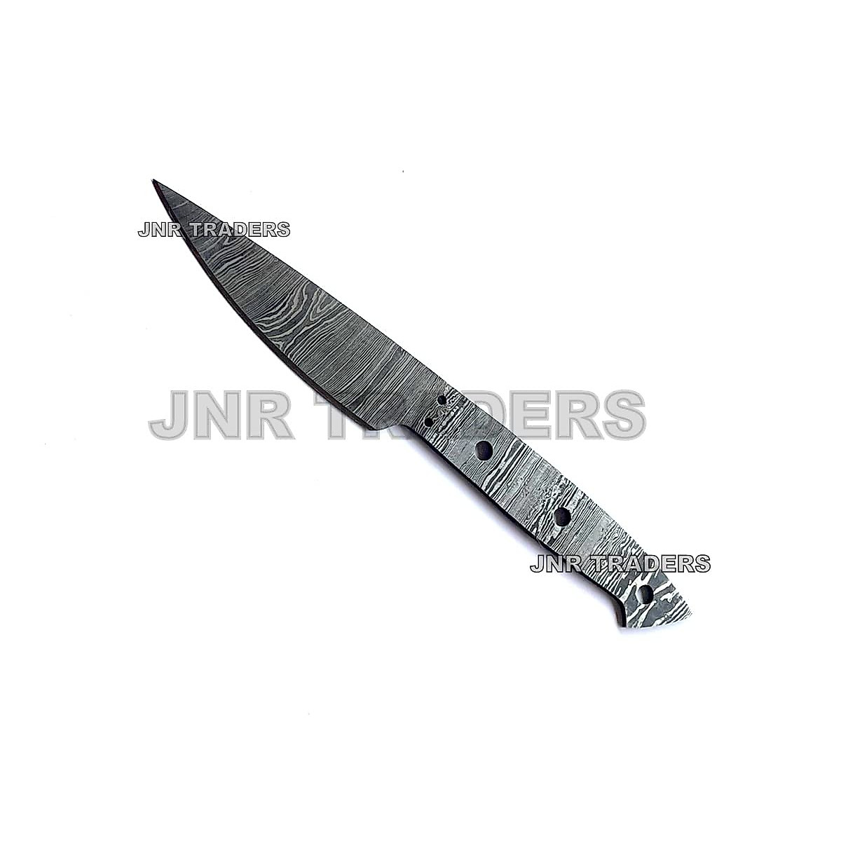 JNR Traders Damascus Steel Blank Blade Knife Making Material 9" Handmade Damascus Paring Knife Blank Blade Full Tang 352 Layers jnr3720