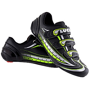 LUCK Unisex_Adult Mega Cycling Shoe, Black, 45 EU