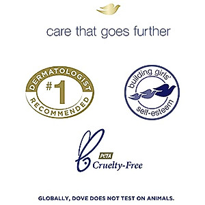 Dove Beauty Bar More Moisturizing Than Bar Soap for Softer Skin, Fragrance-Free, Hypoallergenic Beauty Bar Sensitive Skin With Gentle Cleanser 3.75 oz, 14 Bars