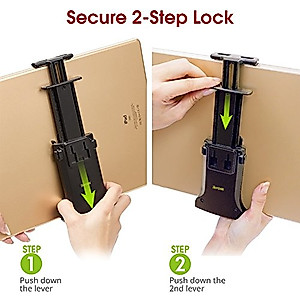 ChargerCity Simple Lock Car Vehicle Air Vent Mount w/Mega Smartphone Holder for Smartphones