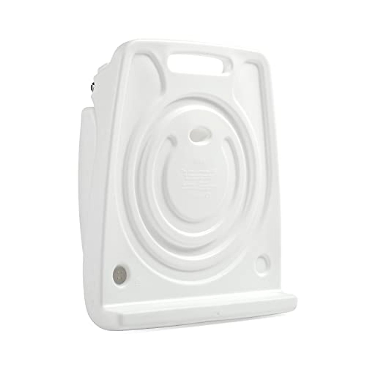 Step2 Flip Seat – White – Foldable, Portable Seat Stays in Place on Edges of Pools, Docks and Tailgates – Ideal for Pool Edge, Beach, Tailgating, Camping, Back Support While Sitting on Floor and More