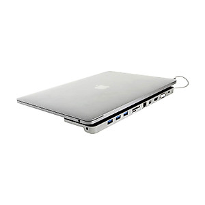 USB C PD Docking Station w/Multi-Port USB 3.1 Hub & Display Aluminum