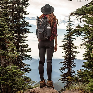 Healthy Human Stainless Steel Water Bottle | Double Walled Vacuum Insulated Water Thermos for Adults | Eco-Friendly Travel Bottles with Leak Proof Lid (Brushed Steel, 21 oz/ 621 ML)