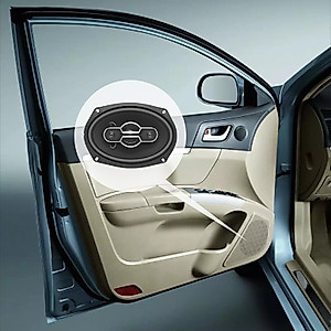 TUMAN Pro 6×9 Car Speakers, 500 Watt Max 4-Way Coaxial Car Audio Speakers, Professional Car Door Speakers, Sound Stereo and no Distortion, Mylar Tweeter Truck Speakers (1 Pair)