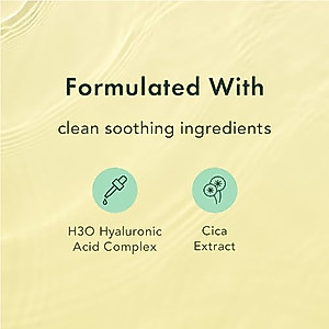 Rael Calming Cica Cleansing Water - Gentle and Light Makeup Remover, Cica Extract and H3O Hyaluronic Acid Complex, Clean Ingredients for All Skin Types, Advanced Vegan Natural Skincare (5.07oz, 150ml)