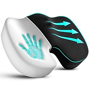 Memory Foam Cushion- Coccyx and Sciatic Nerve Pain Relief Cushion, Lower Back Pain Relief - Office Chair Cushion, Car Seat Cushion - Non-Slip Cushion