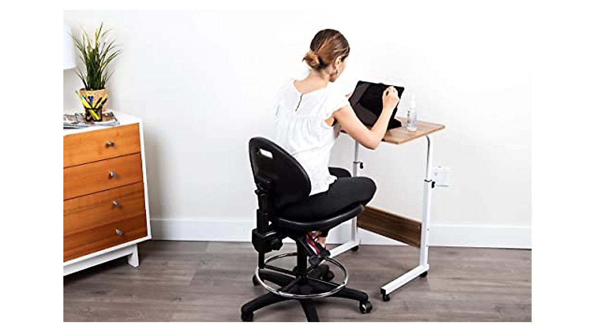 Mind Reader Adjustable Rolling Lapdesk - Versatile Couch & Bed Desk