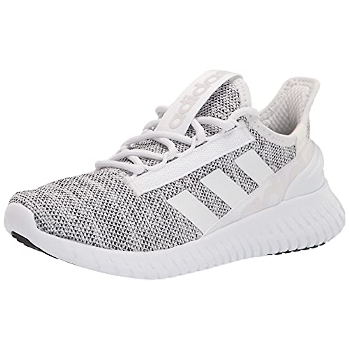 adidas Men's Kaptir 2.0 Trail Running Shoe, White/White/Black, 10