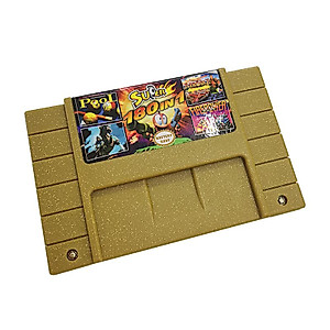 16 Bit English Language Battery Save Video Game Cartridge USA Version NTSC SNES Games For SNES Cartridge Gold