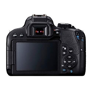 Canon EOS 800D / Rebel T7i DSLR Camera (Body Only) + Professional Accessory Bundle (Renewed)