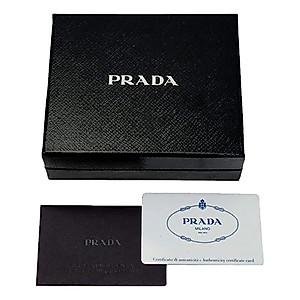 Prada Mens Blue Saffiano Leather Bi-fold Wallet 2m0738 Baltico+Nero