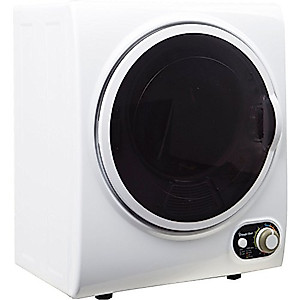 Magic Chef Compact Electric White MCSDRY15W 1.5 cu. ft. Laundry Dryer