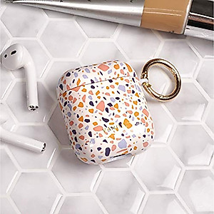 Vandel AirPod Case Cover for Women. Designer Apple AirPods Case for Women EarPods 2nd Generation & 1st Gen Hard Case with Aesthetic Design Case Keychain, for Women, Girls