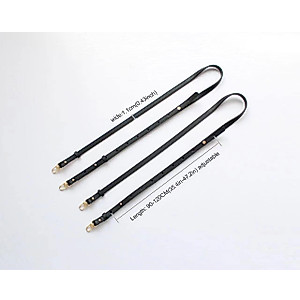 1 pair genuine leather straps replacement match to Palm Springs mini backpack