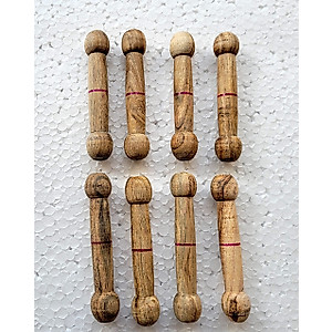 Tabla Bayan Gatte 8 Pieces Wooden Professional Standard Quality Pegs