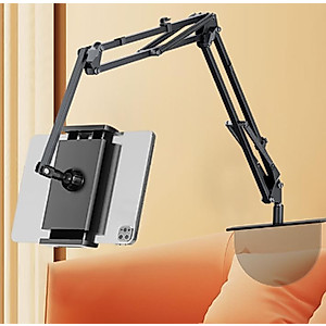 UIRPK Hidden Bedside Phone Tablet Holder Retractable Insertable for Lying Down in The Bed,Phone and Tablet Holder for Bed,Sofa,Desk (B-Phone&Tablet Universal)