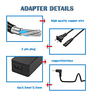 19V 65W AC Adapter Charger Cable for JBL Boombox Portable Wireless Bluetooth Waterproof Speaker (Black Blue Red) JBL Xtreme 2 Extreme 2 Cargador Cargar para Bocina JBL Power Charging Cord Replacement