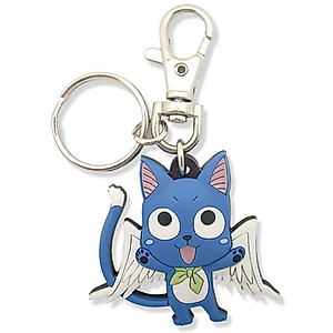 Great Eastern Entertainment Fairy Tail SD Happy PVC Keychain