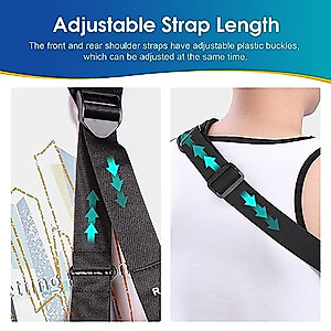 Cozyhealth Arm Sling Shoulder Injury Immobilizer Rotator Cuff Support Brace for Sleeping, Comfortable Medical Sling Arm for Shoulder Injury, Left and Right Arm for Men and Women (Medium)