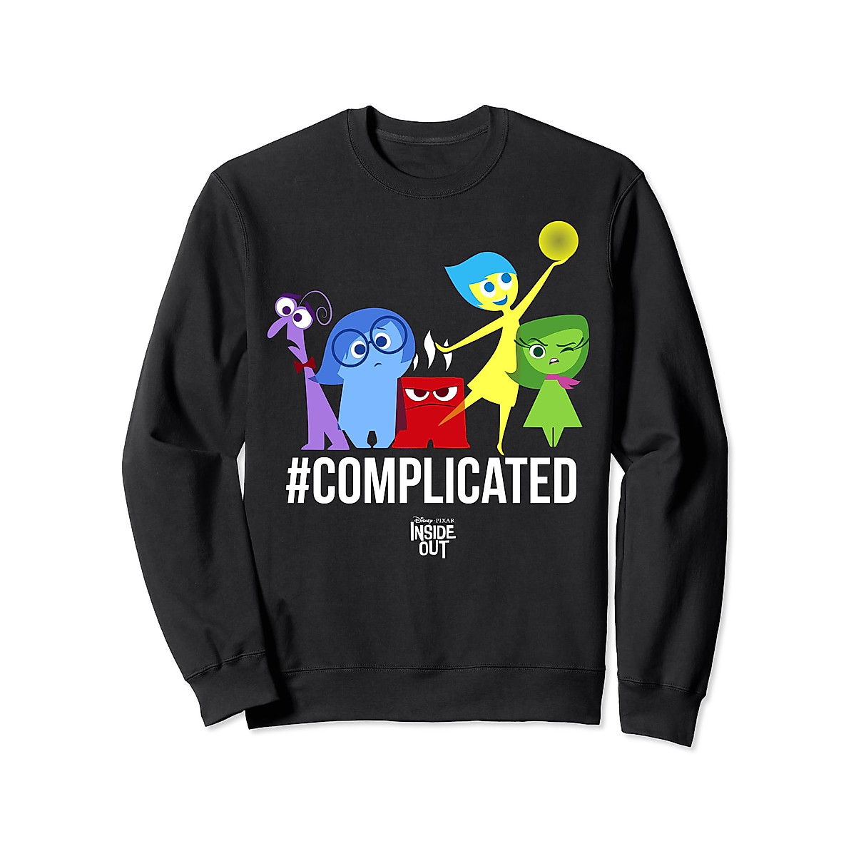 Disney Pixar Inside Out Complicated Emotions Group Shot Sweatshirt