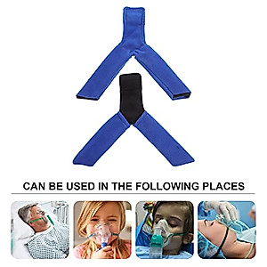 Healeved Masks Strap Pads CPAP Covers 1 Pair CPAP Headgear Straps Y Cover Compatible with AirFit N20 or Wisp Nasal CPAP Mask Cpap Straps Wraps