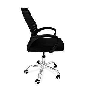 Andromeda Inc Office Chair, Ergonomic Swivel Desk, Adjustable to the Column and Lumbar Support, Breathable Mesh Material.