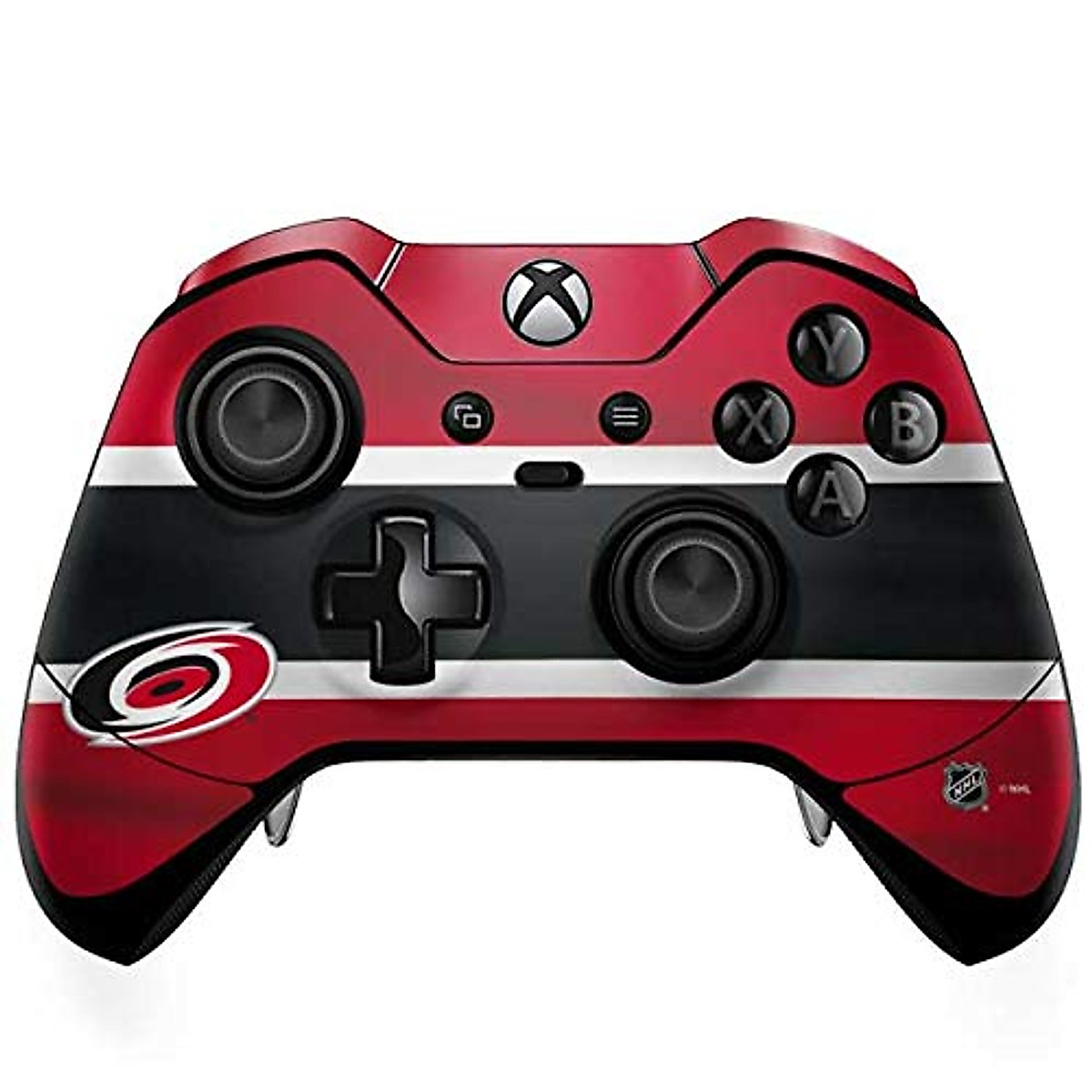 Skinit Decal Gaming Skin Compatible with Xbox One Elite Controller - Officially Licensed NHL Carolina Hurricanes Jersey Design