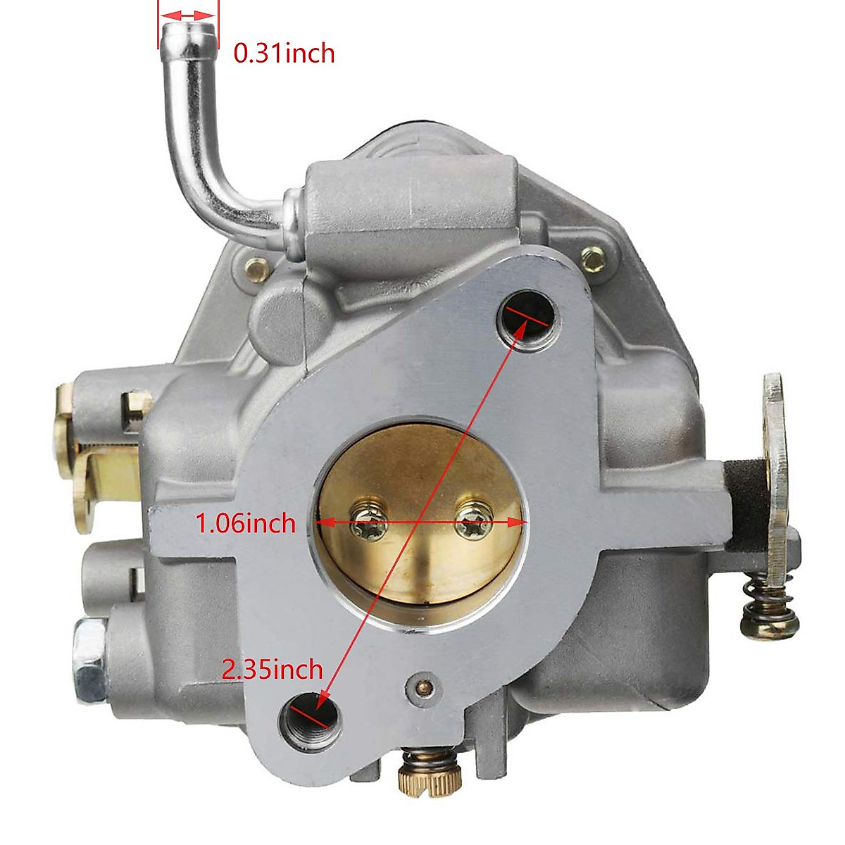 146-0496 Carburetor Carb kit with Vacuum Fuel Pump For ONAN NOS B48G B48M P216G P218G P220G Replace 146-0496 146-0414 146-0479