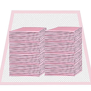 Disposable Changing Pad (50 Pack), Baby Incontinence Changing Pads Diaper UnderPads, Super Soft, Ultra Absorbent & Waterproof, Covers Any Surface for Baby Diaper Changes, Large Size 18 x 24 inch