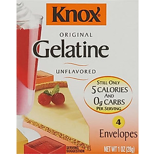 Knox Unflavored Gelatin (4 Envelopes)