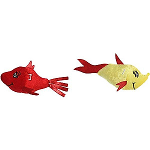 Aurora® Whimsical Dr. Seuss™ Dr. Seuss Fish Playset Stuffed Animal - Magical Storytelling - Literary Inspiration - Multicolor 8 Inches