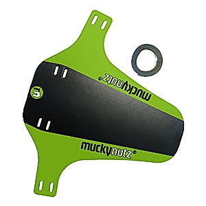 Mucky Nutz Face Fender, Black/Green, Regular