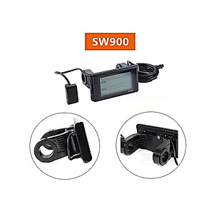 72V 2000W Rear Wheel Motor, 2000W Electric Bicycle Conversion Kit with Mutifunction SW900 Display,72V 45A Controller, with 7 Speed flywheel (29inch)