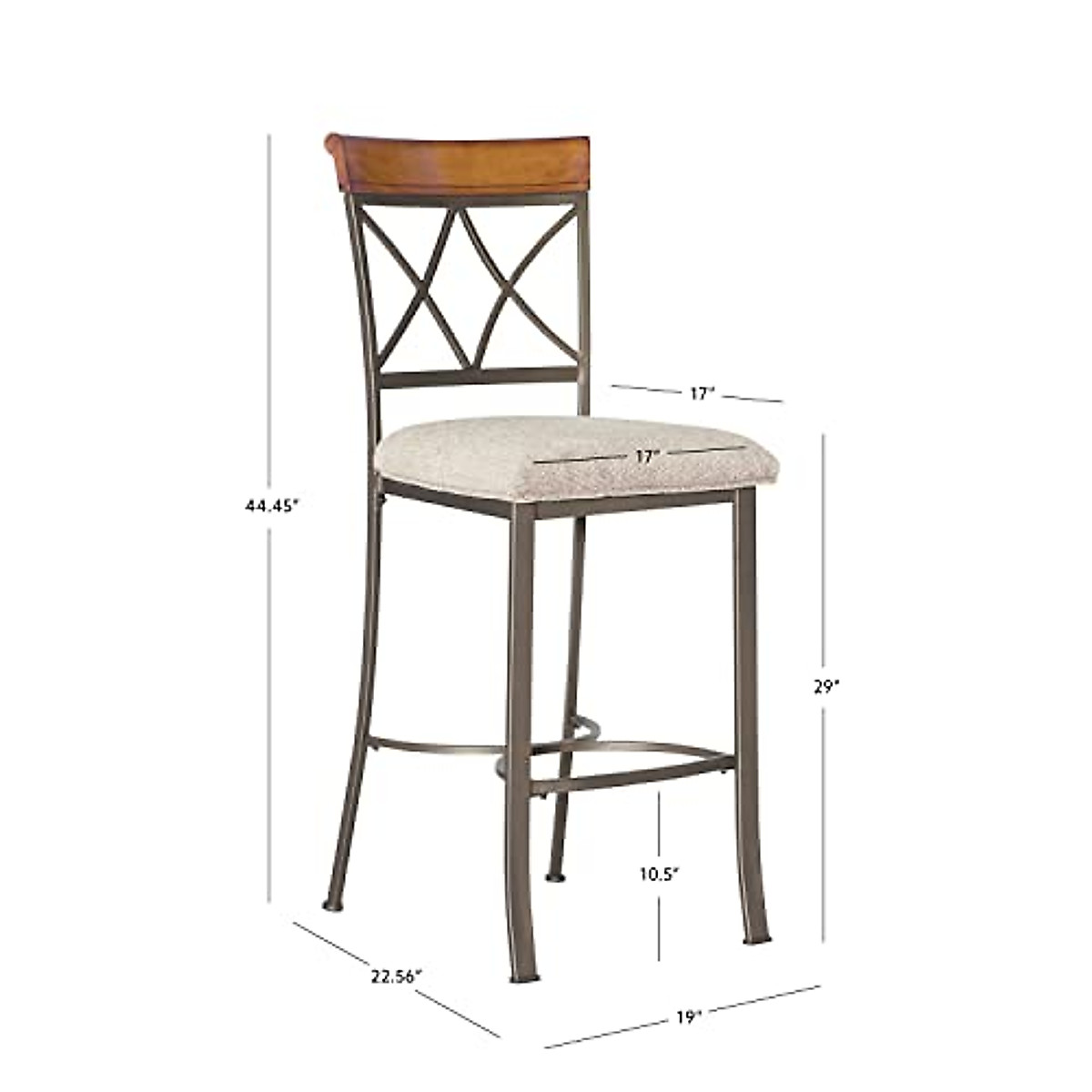 Powell 3 Piece Hamilton Pub Set, Cherry
