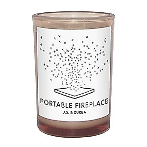 D.S. & Durga Portable Fireplace Candle, 7 oz
