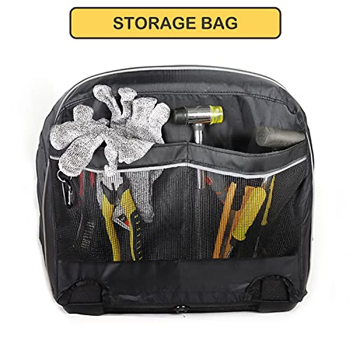 Riding Lawn Mower Seat Cover, Heavy Duty 600D Polyester Oxford Tractor Seat Cover with Padded Cushion Surface, Durable Waterproof Seat Cover Fits Craftsman,Cub Cadet,Kubota Lawn Mower Tractor