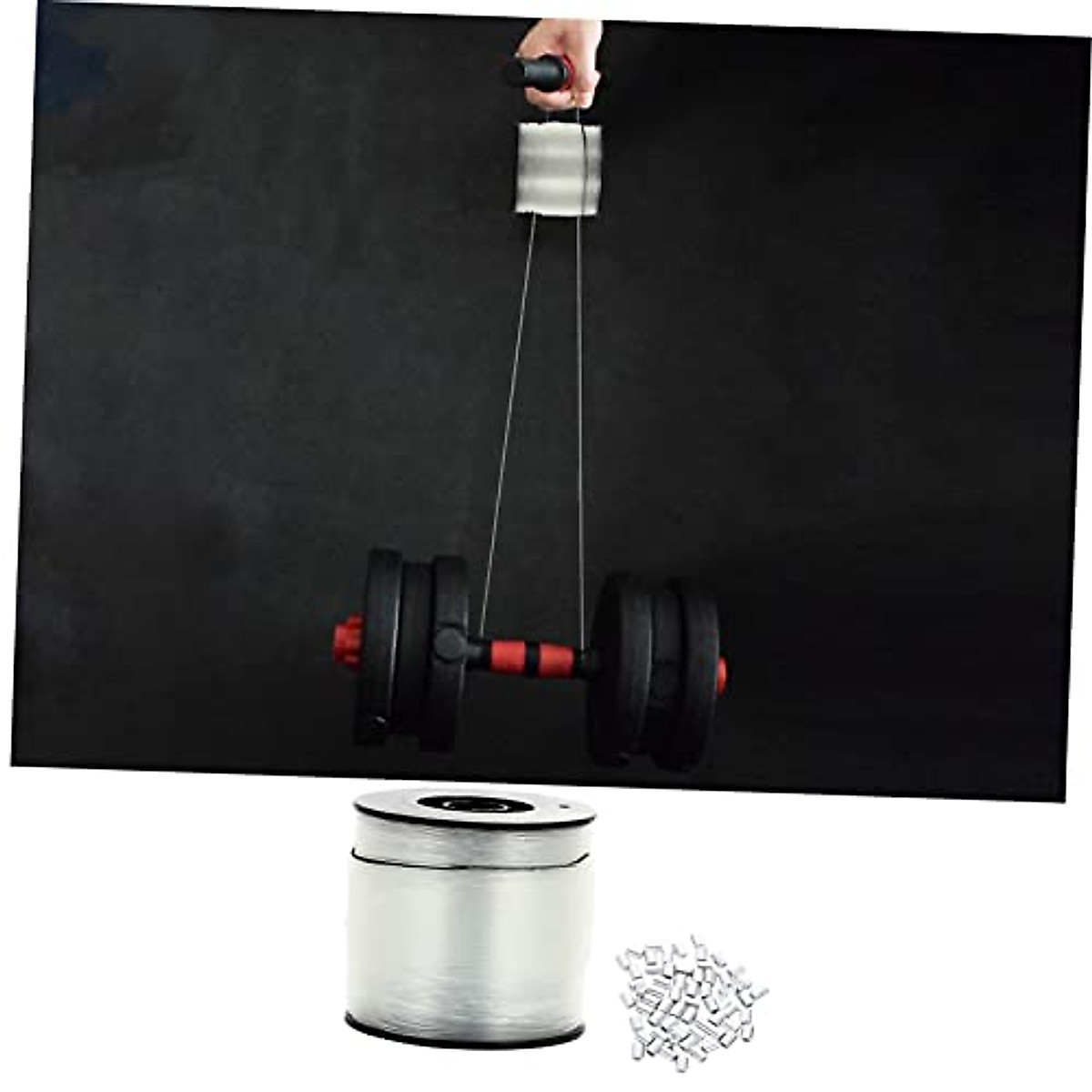 BESPORTBLE 3 Sets Nylon Fishing line Aluminum Parts Nylon Fishing Leaders Nylon Fishing Bait line Fishing Wire Tube Nylon Fishing Rope Wear-Resistant Fishing Rope 200M Fishing Line Nylon Rope