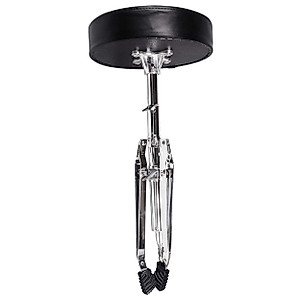 Rockville RDS30 Deluxe Thick Padded Foldable Drum Throne Stool Adjustable Height