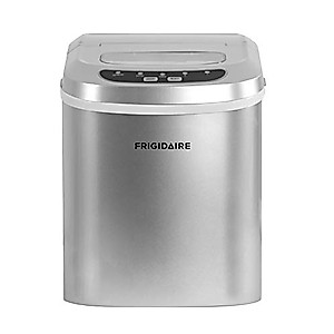 Frigidaire EFIC102 Counter Top Ice Maker, Silver, 26lb per day