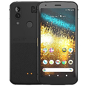 CAT Phones S62 128GB (T-Mobile/Sprint Unlocked) Rugged Waterproof Smartphone - Black (Renewed).