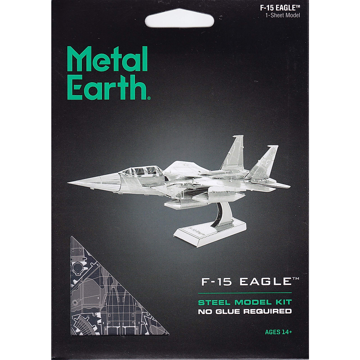 Metal Earth Boeing F-15 Eagle Airplane 3D Metal Model Kit Fascinations